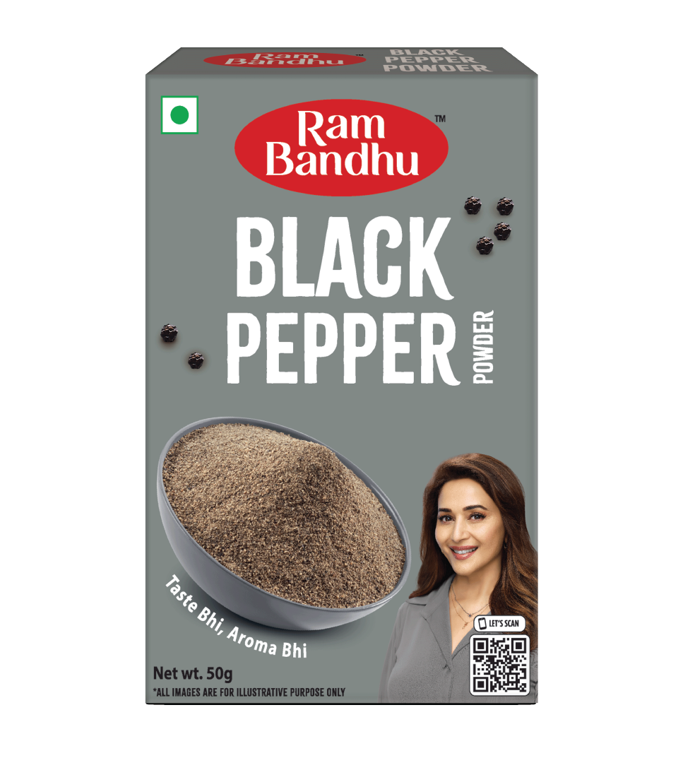 Ram Bandhu Black Pepper Powder - Ram Bandhu