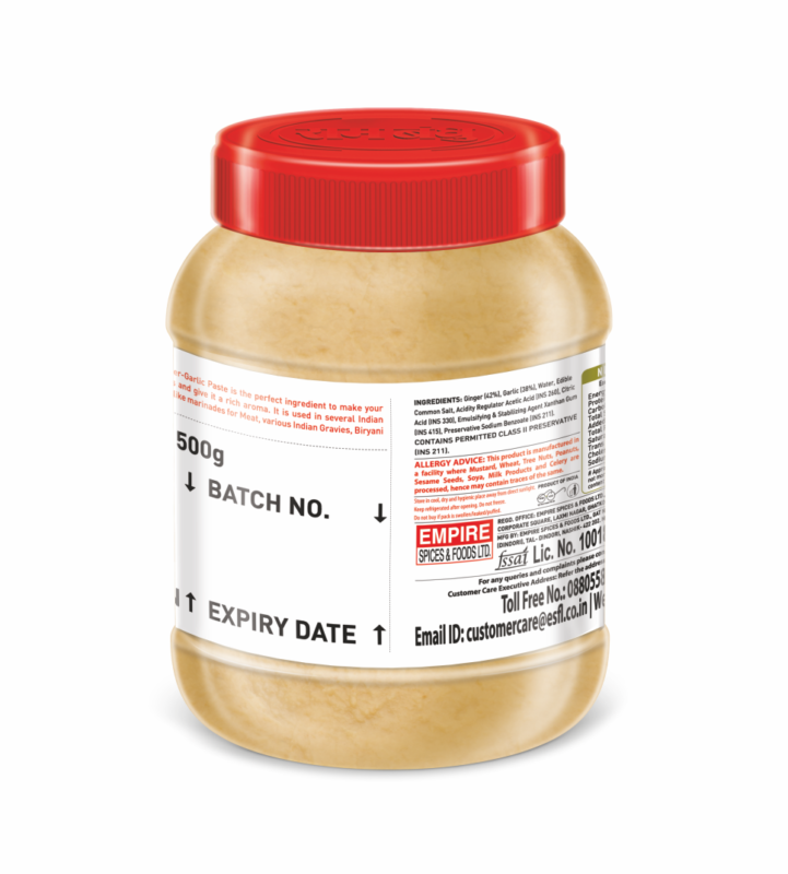 Temptin Ginger Garlic Paste - Ram Bandhu