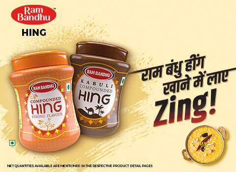 Finest spices, snacks, pickles, papads etc.| Up to 15% off | Ram Bandhu