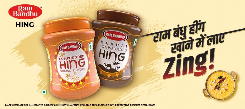 Finest spices, snacks, pickles, papads etc.| Up to 15% off | Ram Bandhu